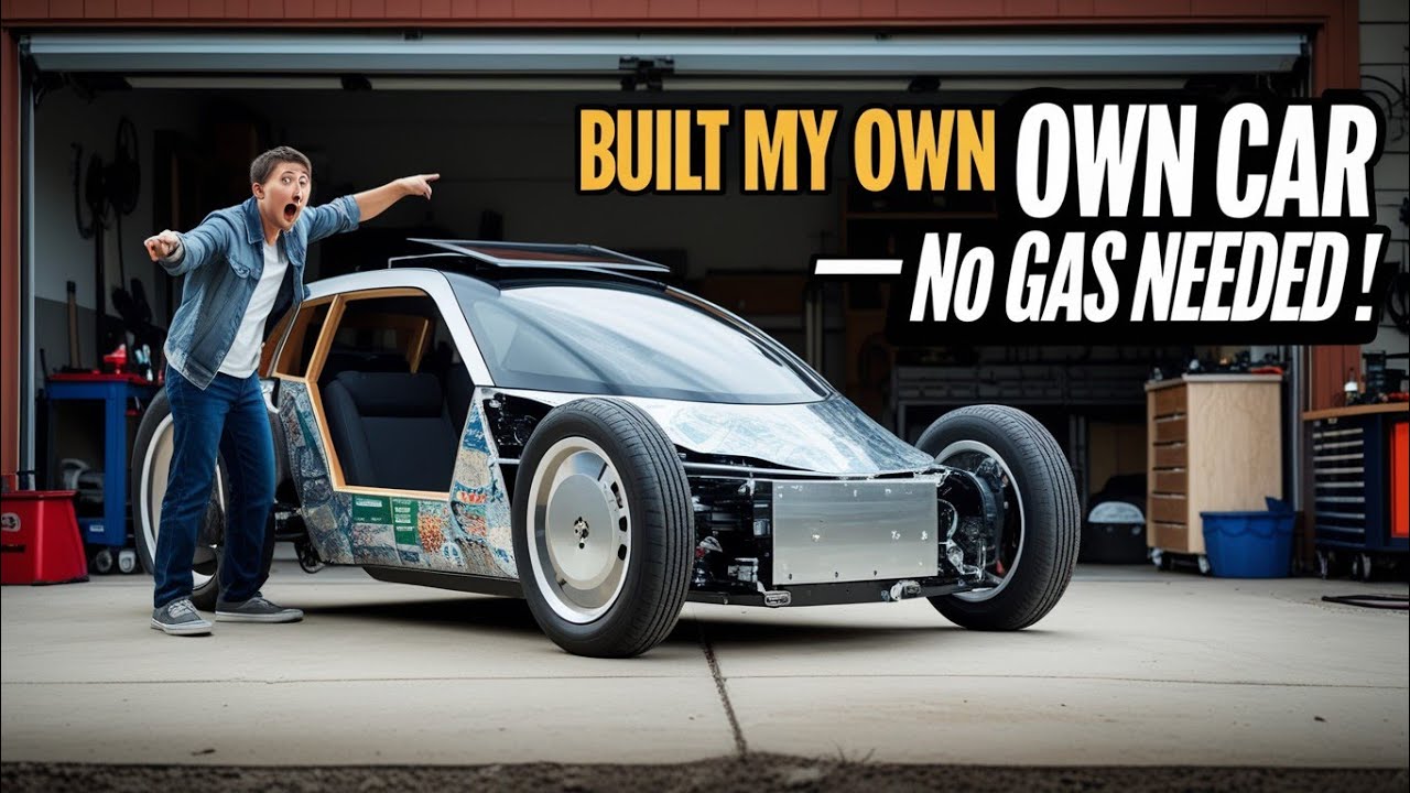 How I Built a Self-Powered Car on a Budget | No Gas, No Problem - YouTube