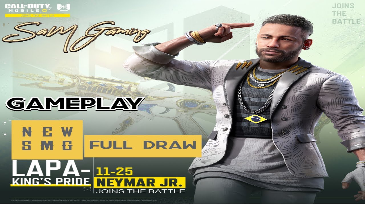 New legendary lapa king’s pride smg powerfull or not full draw gameplay ...