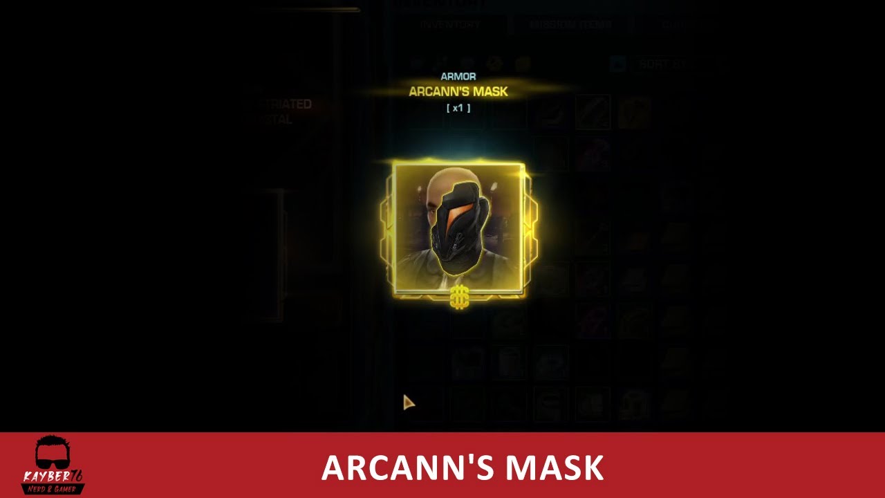 Arcann's Mask - YouTube