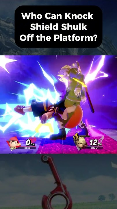Who Can Knock Shield Art Shulk Off the Platform? - Part 1 - YouTube