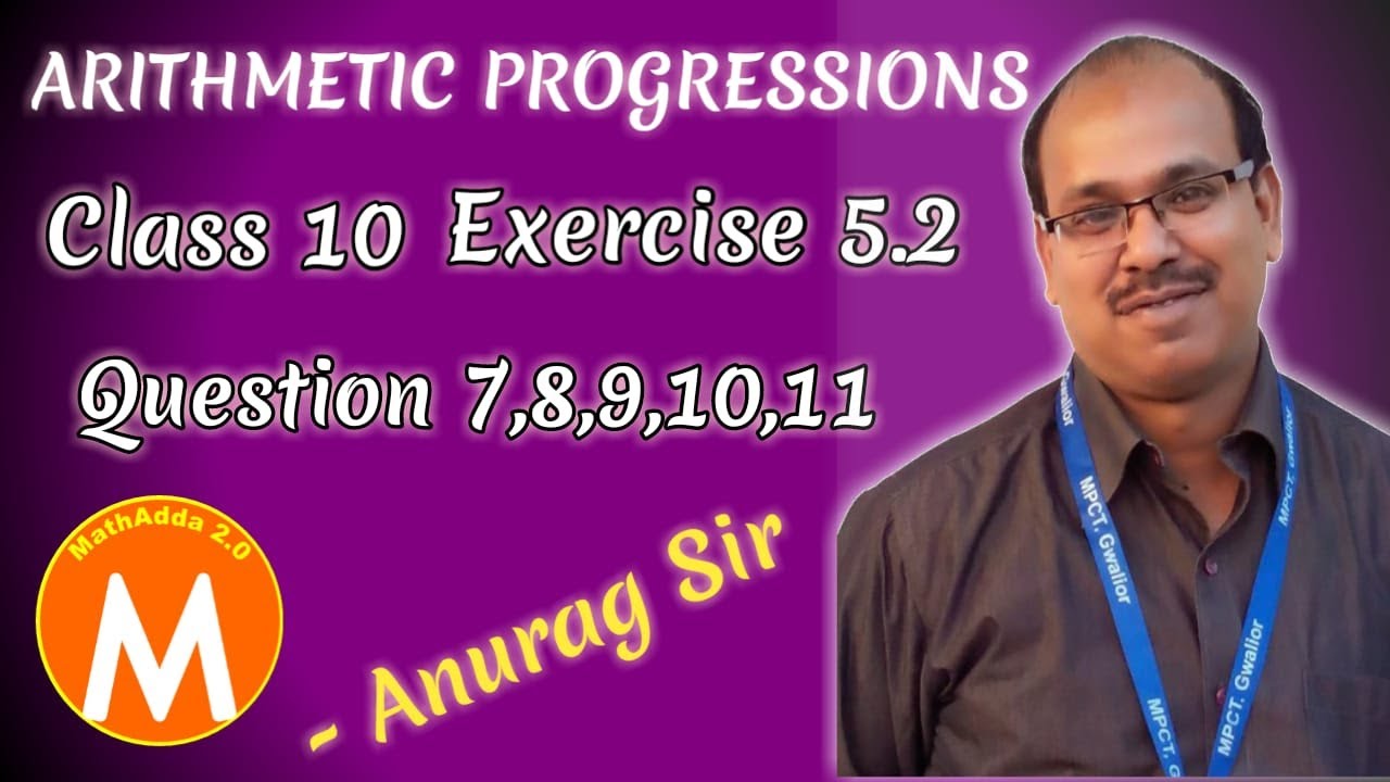 Arithmetic Progression Class 10 Chapter 5 Exercise 5 2 concept arithmetic-progression-class-10-chapter-5-exercise-5-2-concept