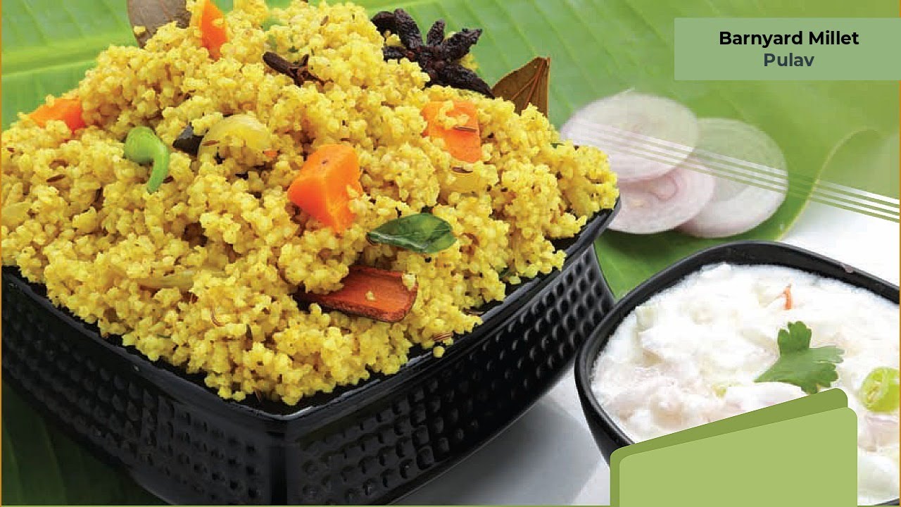 Barnyard Millet Recipe : Pulav - YouTube