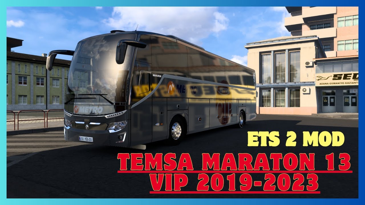 ETS2 | Temsa Maraton 13 VIP 2019-2023 Modu İncelemesi - YouTube