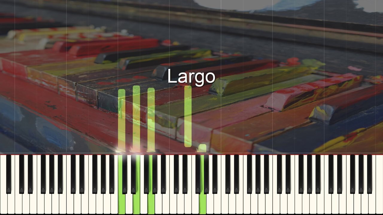 Largo - Piano - YouTube