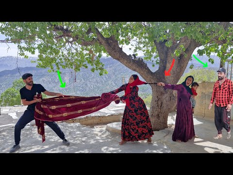 New Outfit, Big Chaos! Jealous First Wife Pushes Ali and His Second Wife Too Far