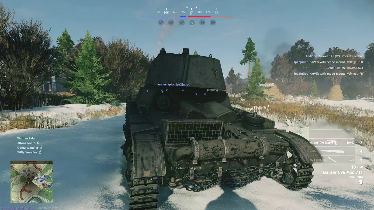 Enlisted driving tank - YouTube