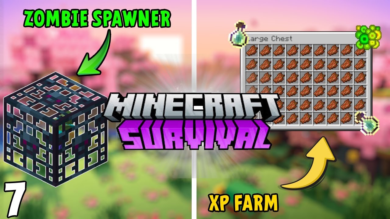 We hebben een XP farm in Minecraft 1.1 // Minecraft Survival - YouTube