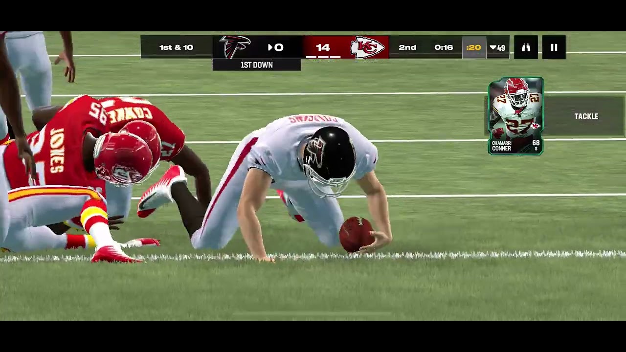 Atlanta Falcons vs Kansas City Chiefs Game Highlights I Madden NFL 25 ...