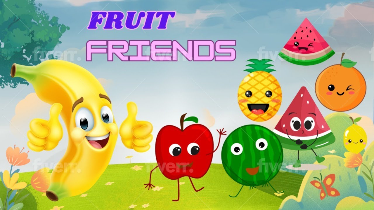 Fruit Friends: Fun Kids' Cartoon About Healthy Eating & Learning with ...