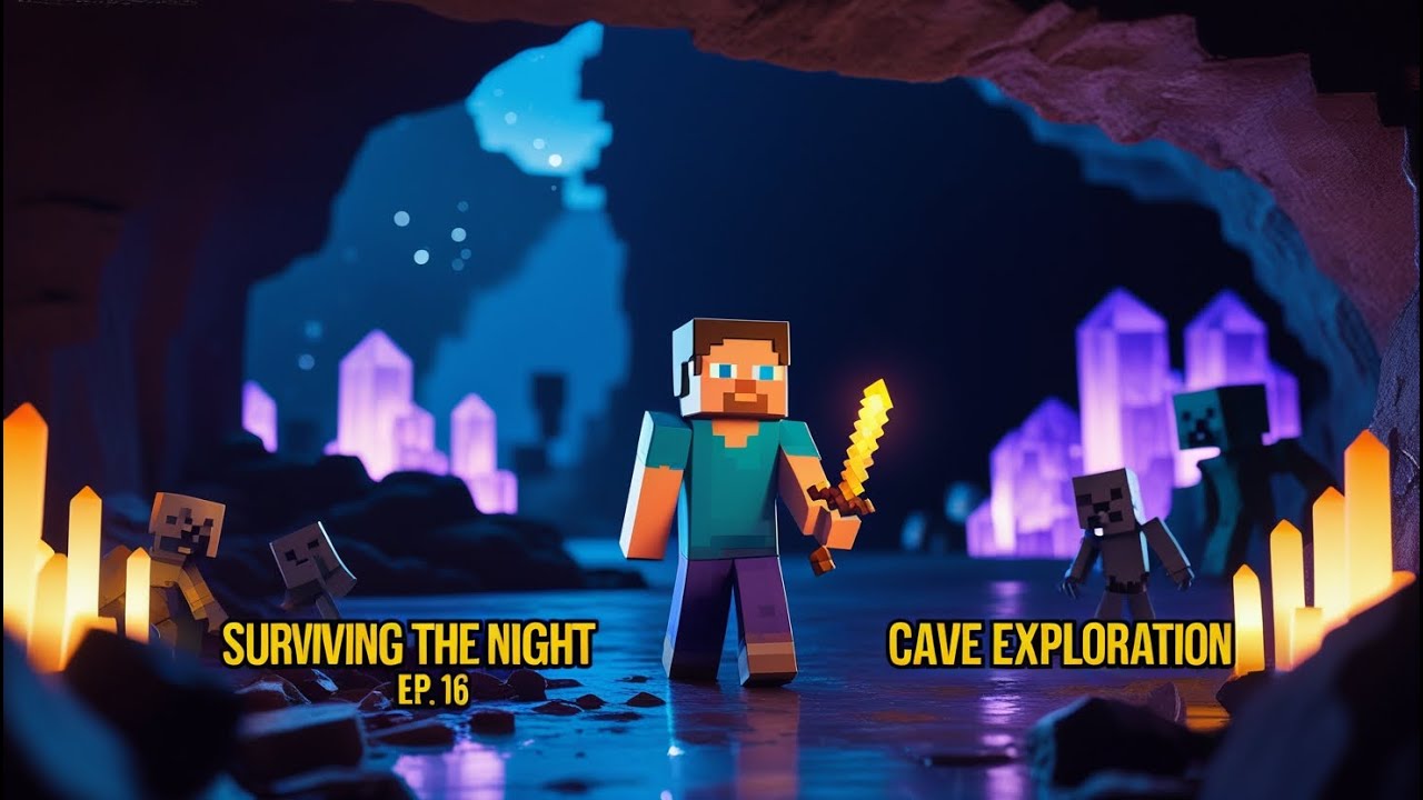 Minecraft Adventures! Ep. 16 – Surviving the Night & Exploring the ...