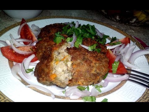 Tərəvəz kotleti.Овощные котлеты.Sebzeli kofte tarifi.Vegetable Cutlet Recipe