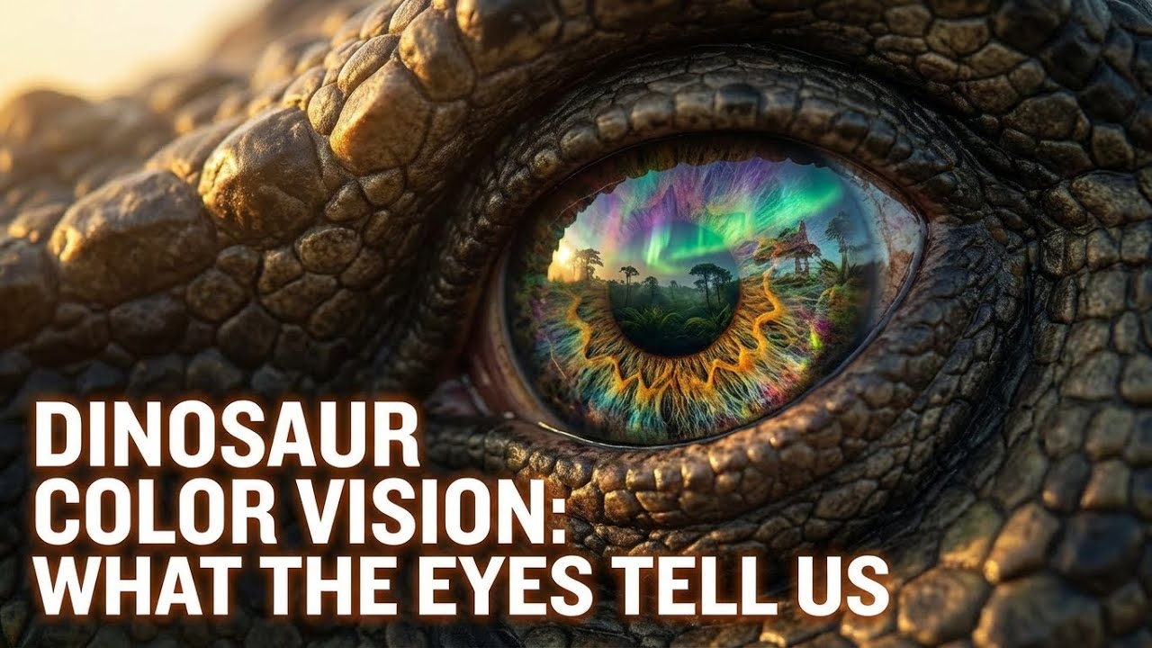 Dinosaur Color Vision: How They Saw The World - YouTube