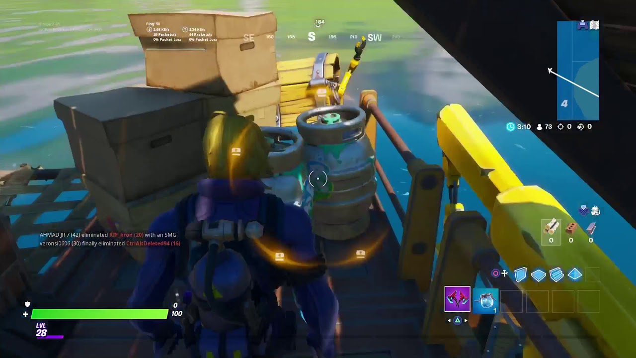 The Secret boat challenge | Fortnite Challenge - YouTube