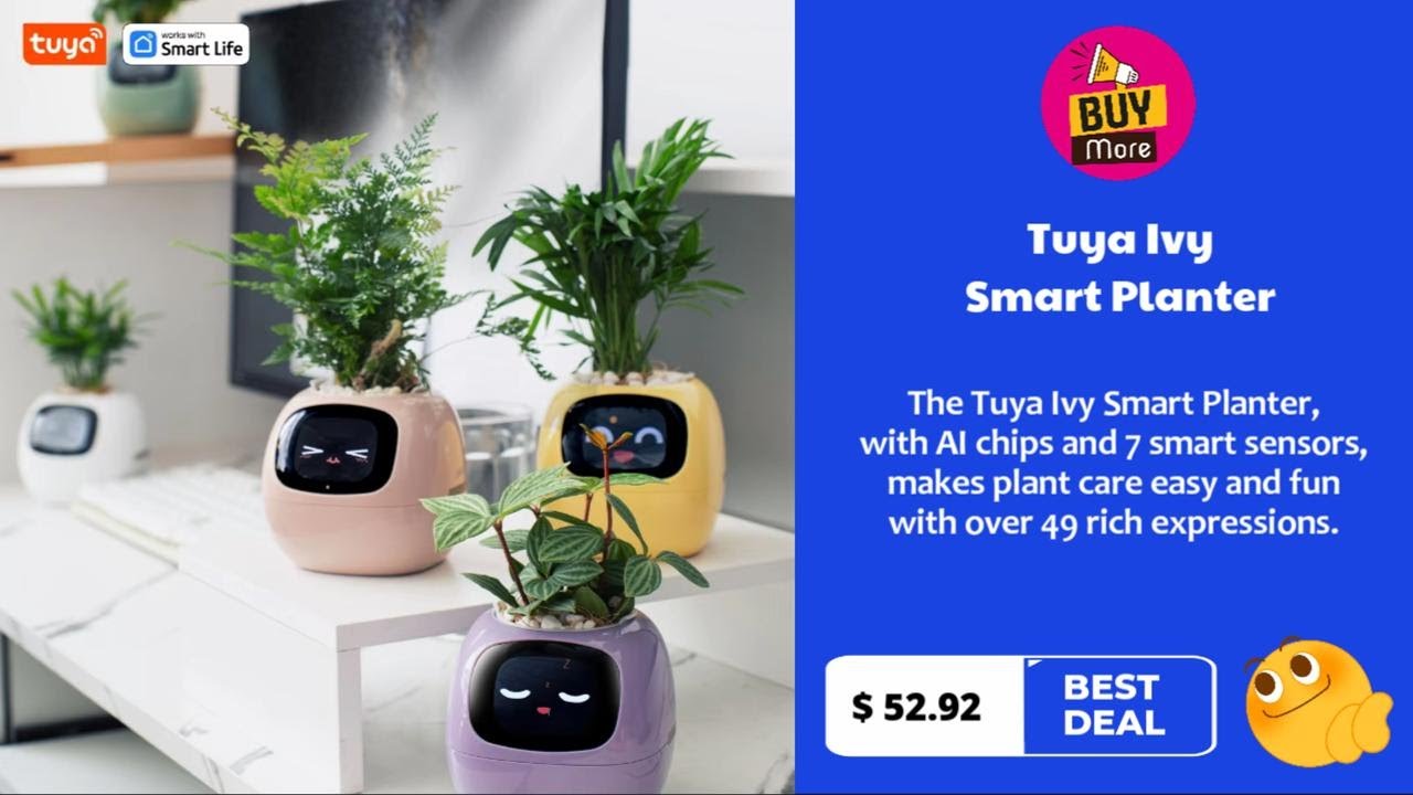 Tuya Ivy Smart Planter - YouTube