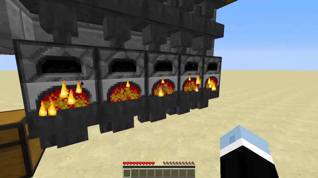 Minecraft Redstone Super Smelter: Hvordan Virker Den! - YouTube