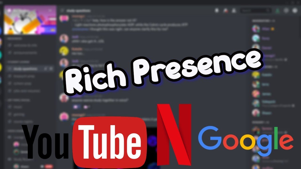 CÓMO TENER RICH PRESENCE EN TU ESTADO DE DISCORD (YouTube,Netflix ...
