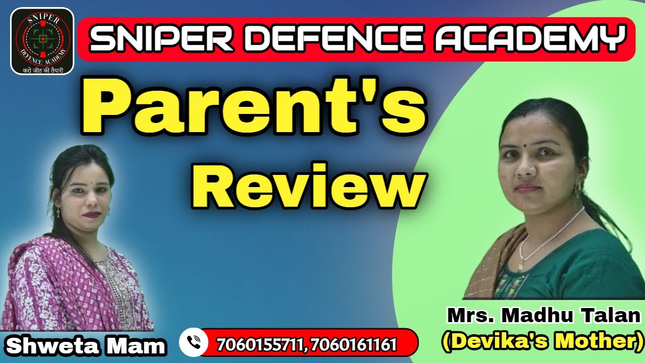 PARENTS REVIEW (ZERO TO HERO) OF SNIPER SCHOOL | SNIPER DEFENCE ACADEMY ...