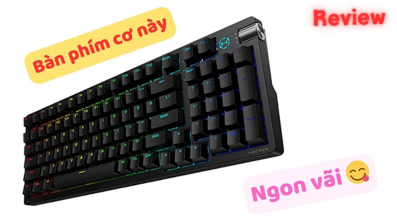 Ngon vãi 😋 Bàn phím cơ Keyboard Hecate G4K - YouTube