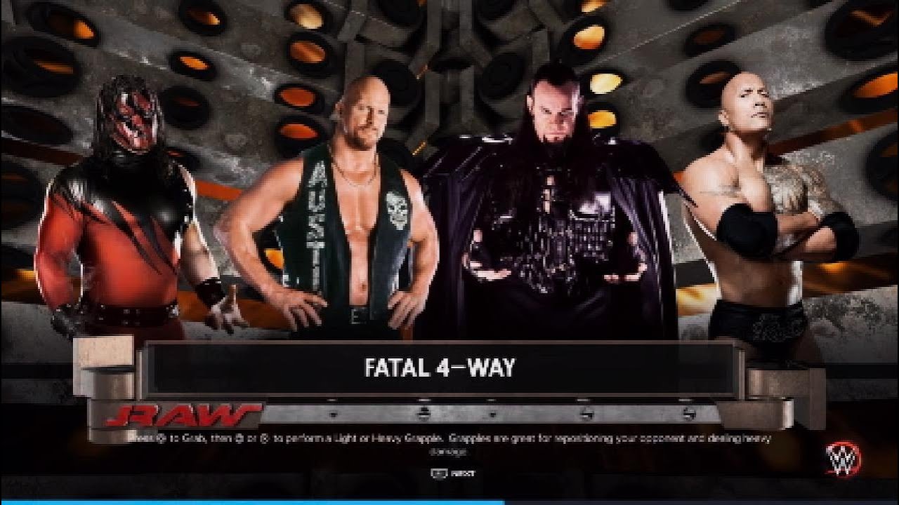 WWE 2K23 | Fatal 4-Way - YouTube
