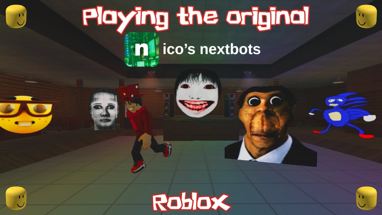 PLAYING THE OLD VERSION OF 'Nico's Nextbots'! [Roblox] - YouTube
