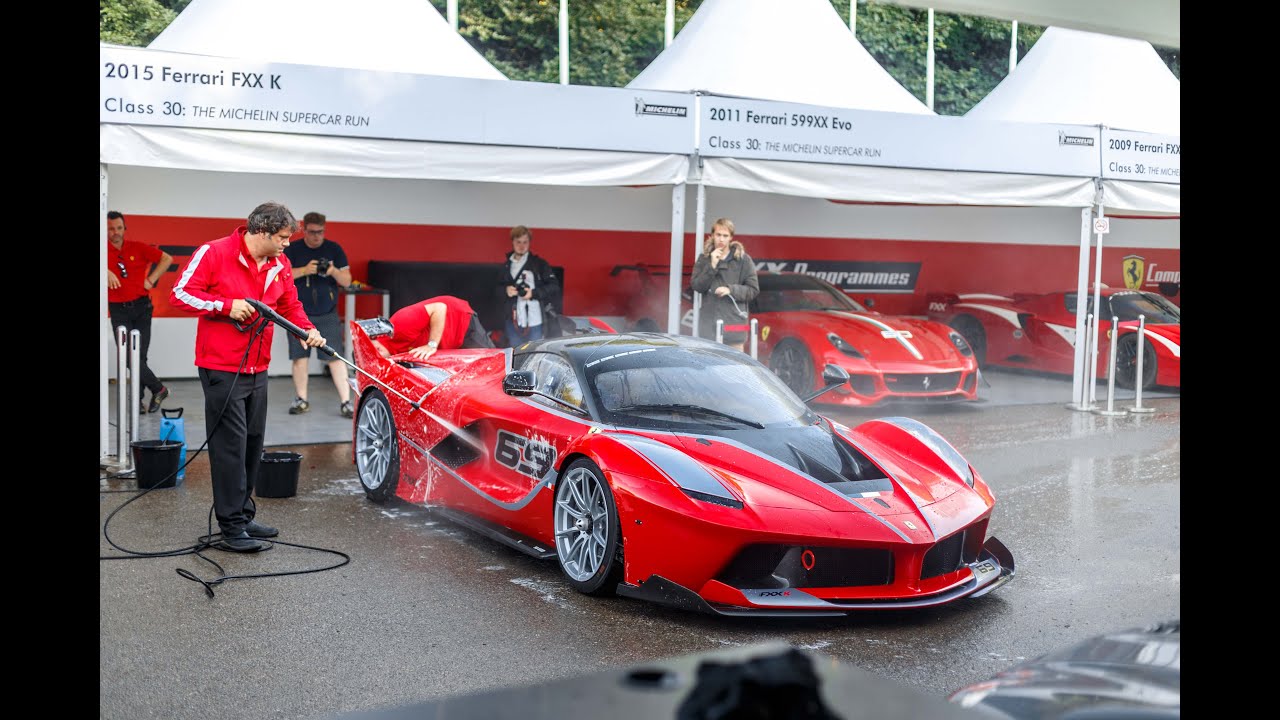 How to wash the ultra exclusive FERRARI LAFERRARI FXXK ? - YouTube