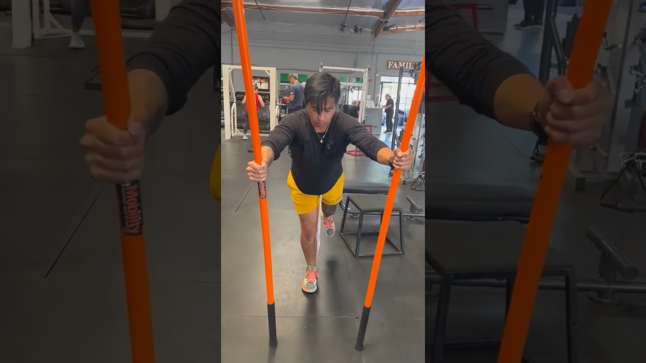 Lower body strength and stability with Stick Mobility #strengthtraining ...