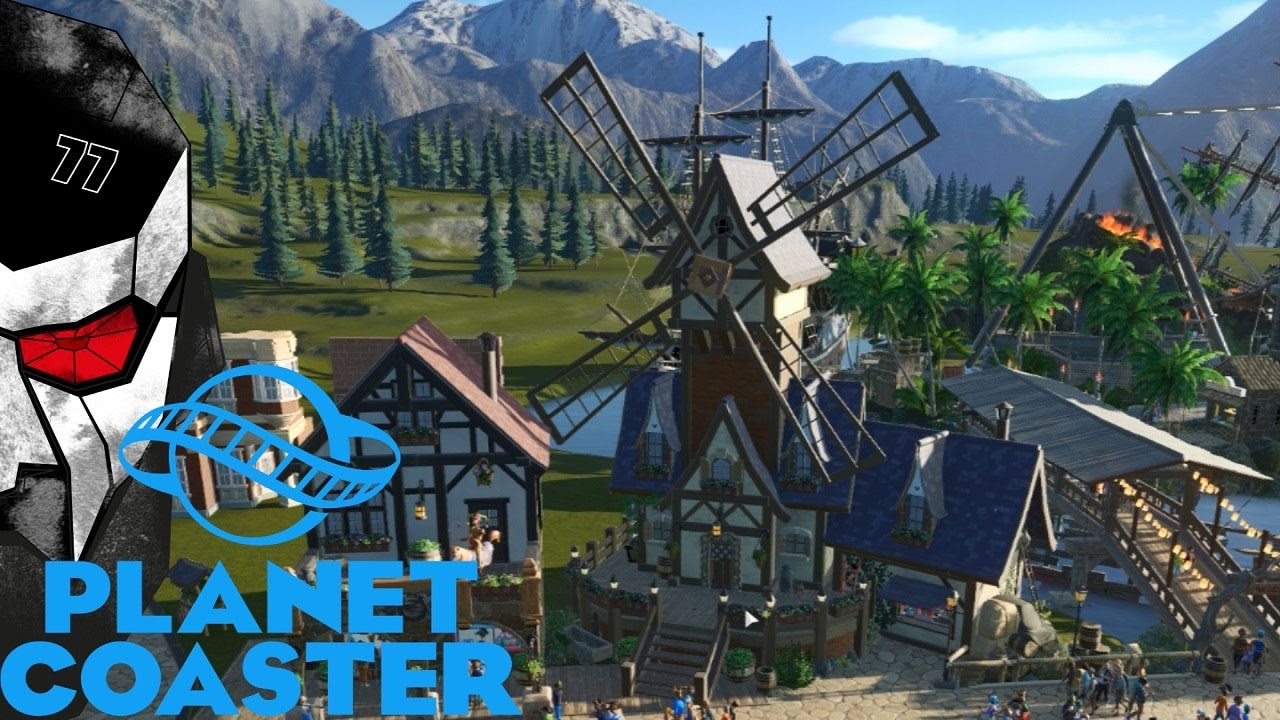 Alpine Windmill - Planet Coaster Challenge Gameplay #14 - YouTube