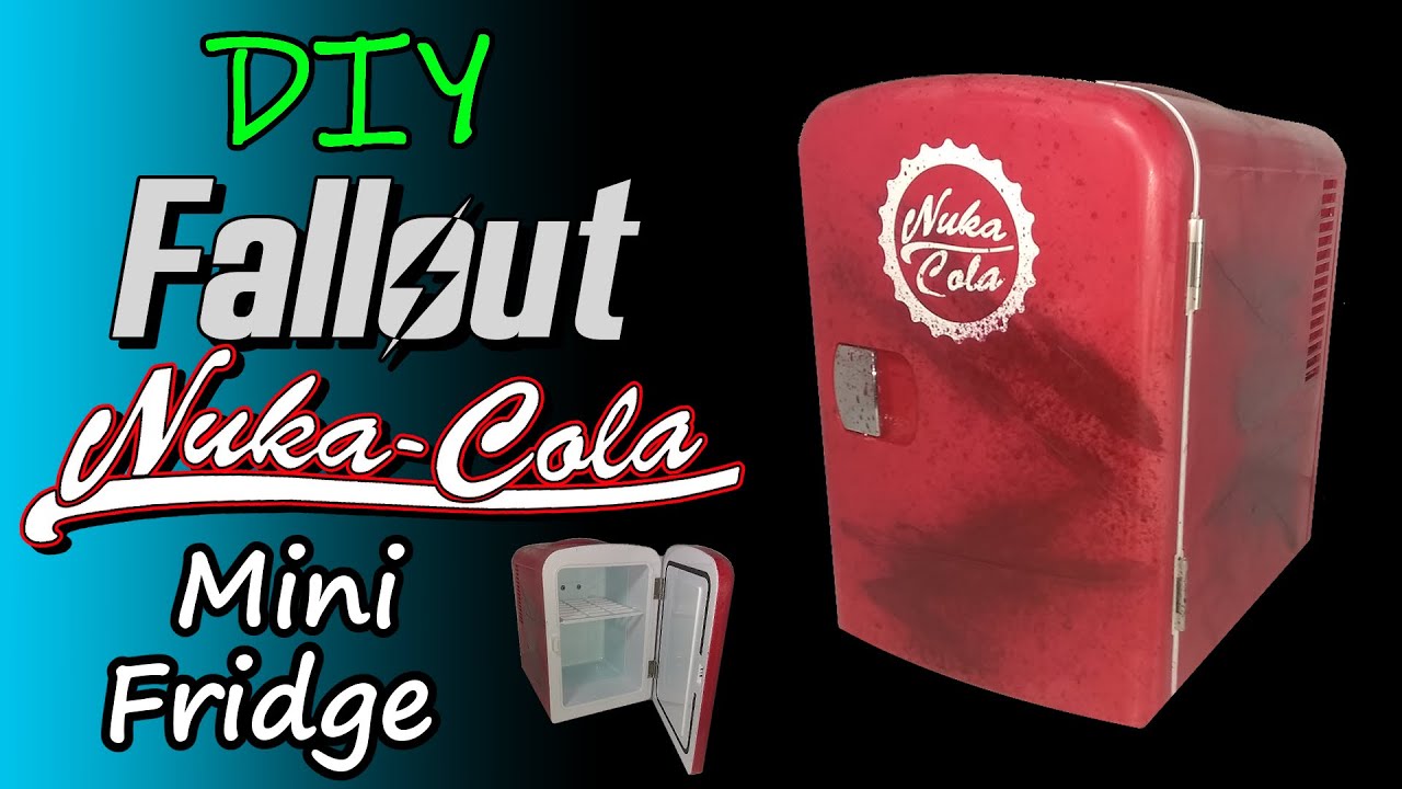 DIY Fallout NUKA COLA Mini-Fridge - YouTube