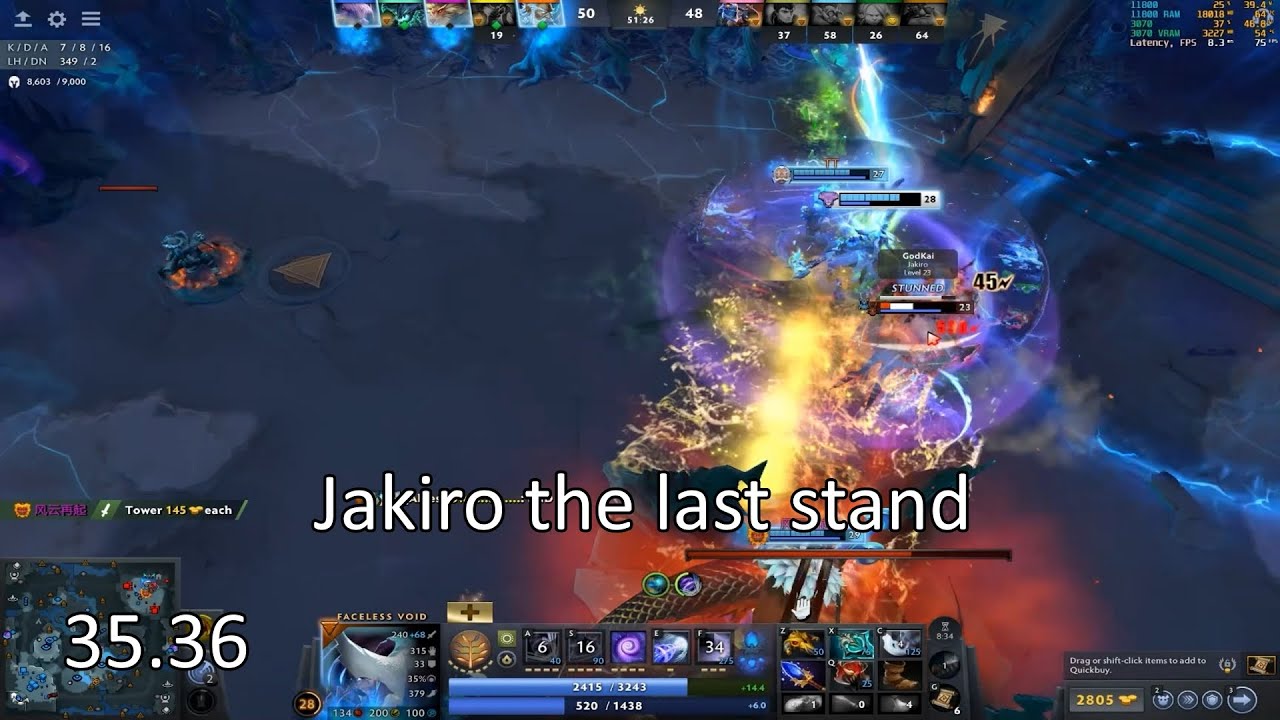 Faceless Void offlane Earth Shaker support, 7.39c Dota 2 Gameplay 148 ...