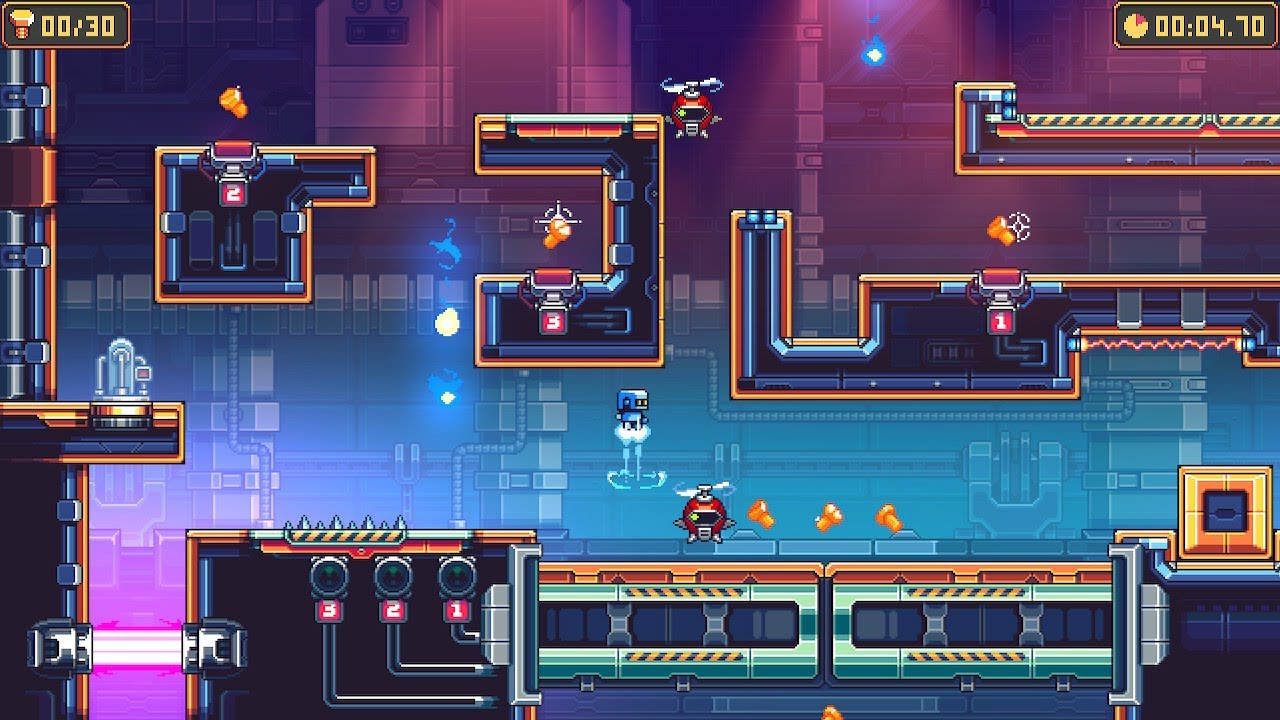 BZZZT Gameplay 🤖 Nintendo Switch - Tricky platformer - YouTube