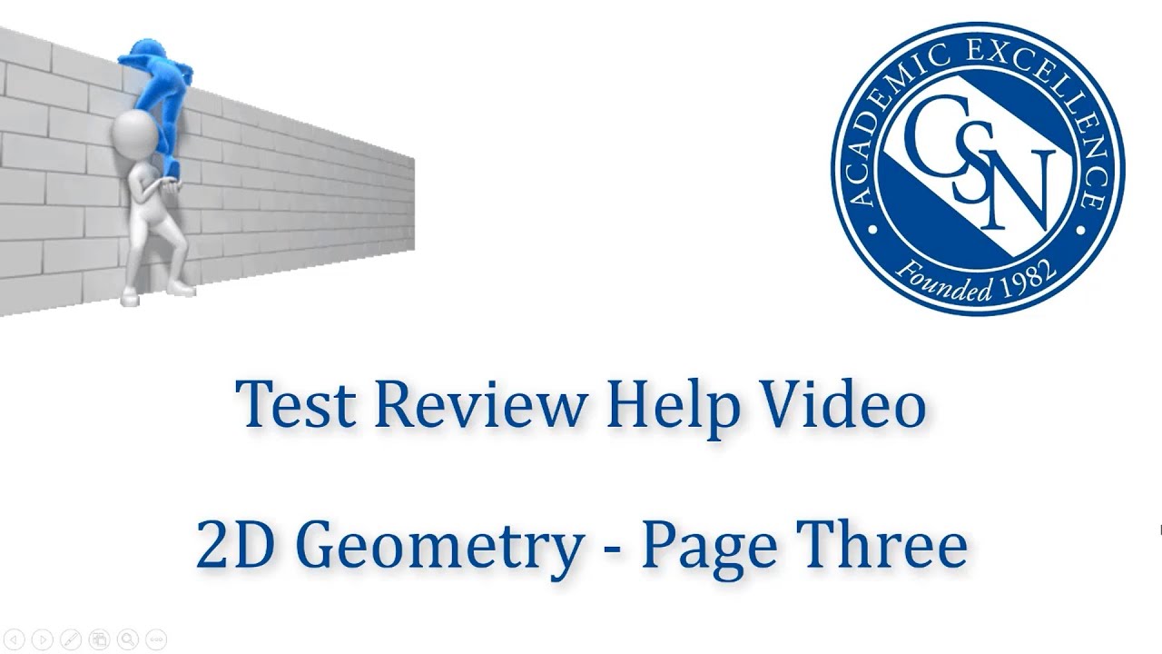 Review for Test 2A: Two-Dimensional Geometry and Measurement, Page ...