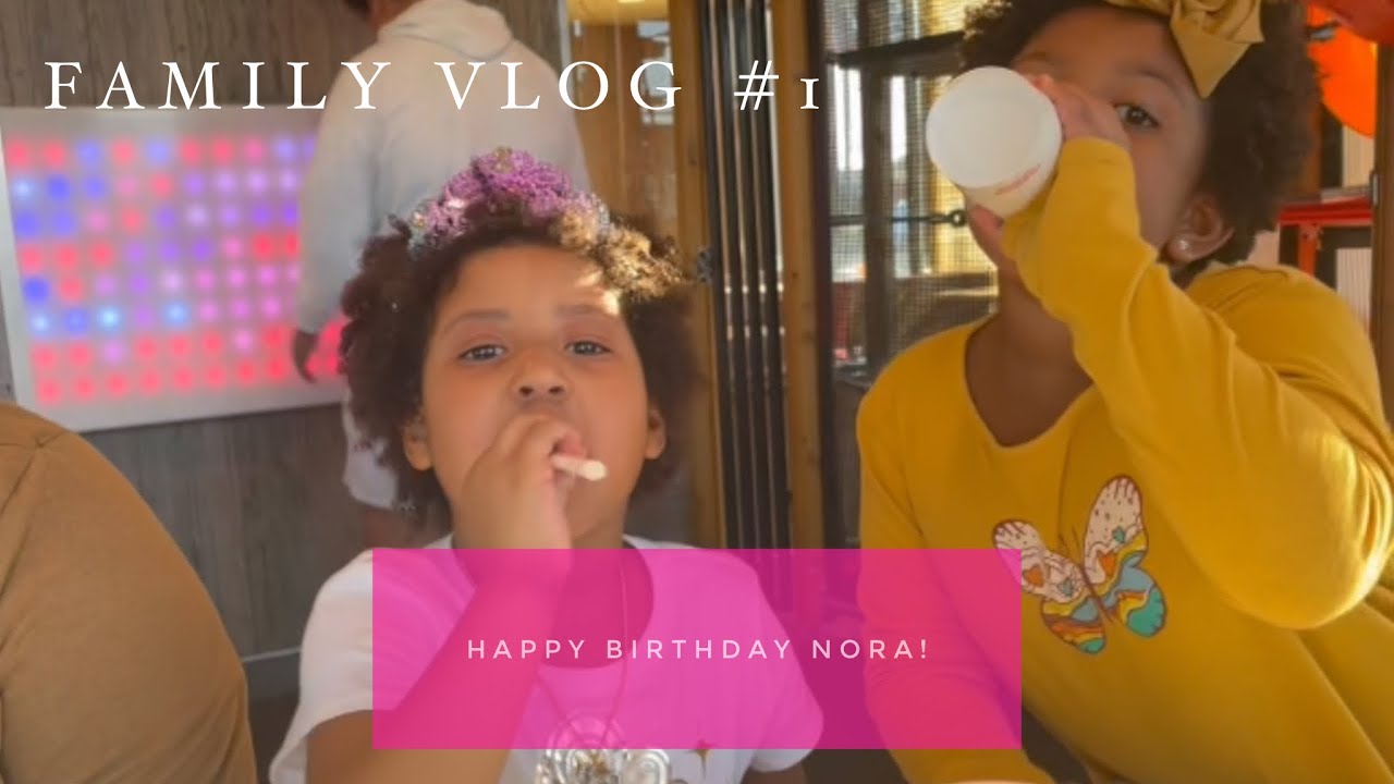 Family Vlog #1 | Nora’s 5th Birthday! | VSG what I eat in a day 2 ...