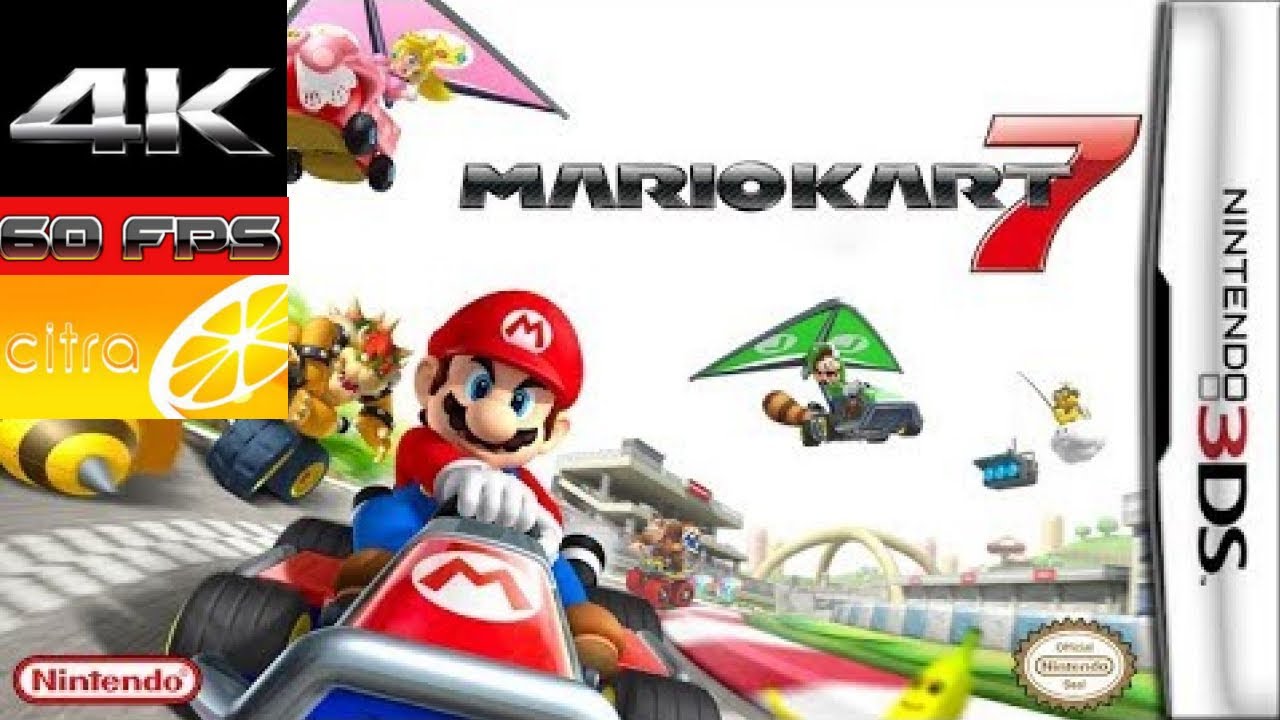 Mario Kart 7 Gameplay Nintendo 3DS Citra 4K 60FPS on PC - YouTube