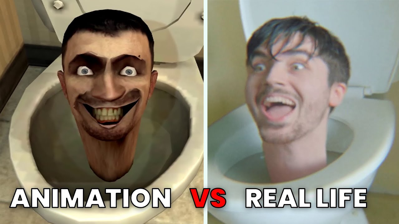 Skibidi Toilet ANIMATION vs REAL LIFE | skibidi toilet - YouTube
