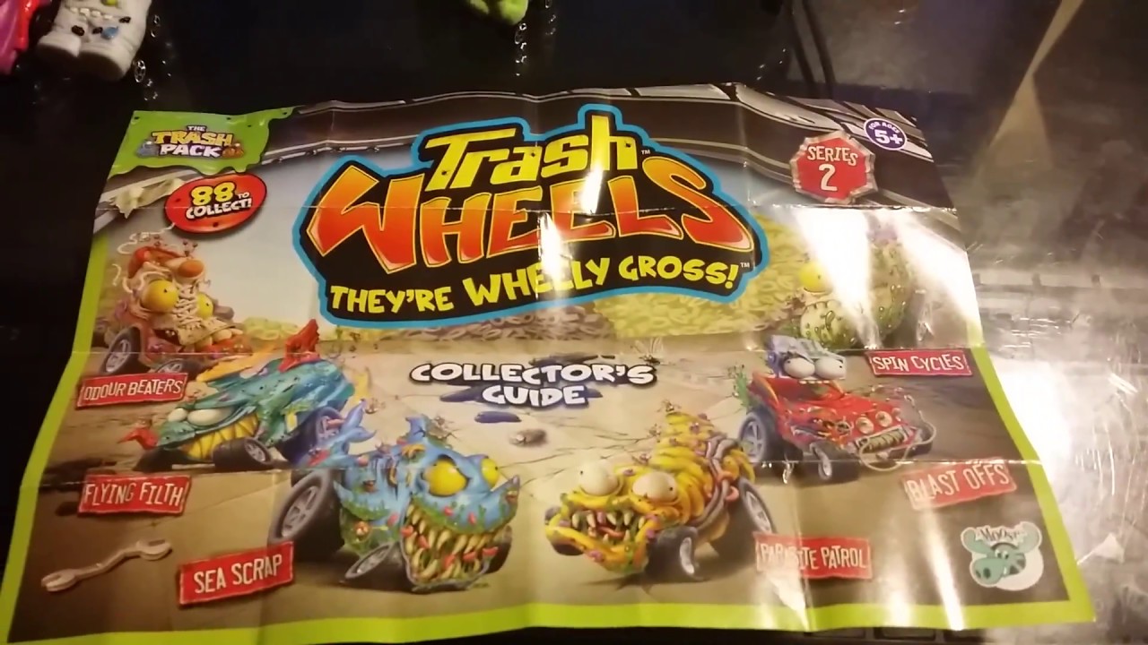 The trash pack trash wheels series 2 review 2 pack and 4 pack plus mini ...