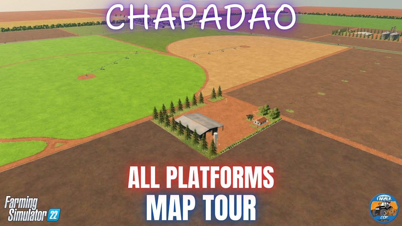 CHAPADAO - Map Tour - Farming Simulator 22 - YouTube
