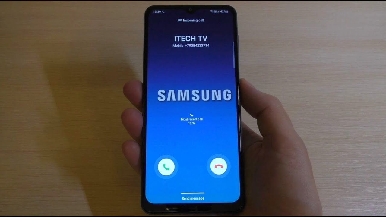 Samsung A12 Incoming Call Ringtone - YouTube