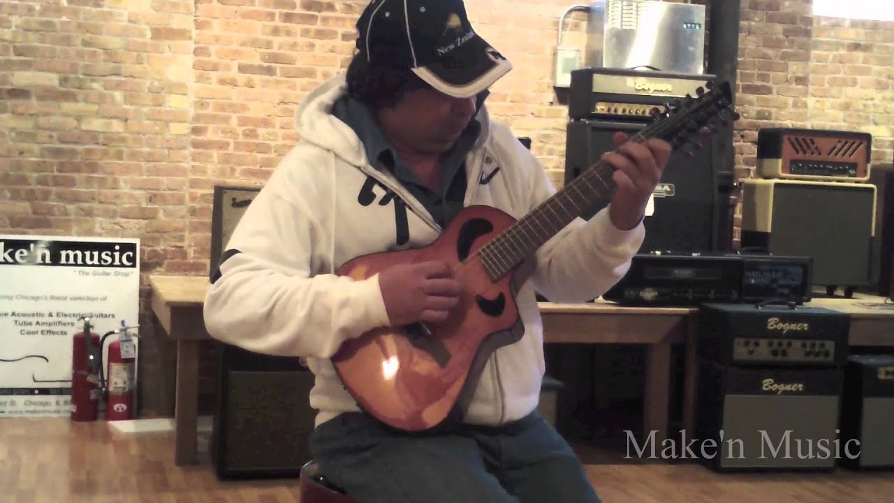 Veillette Gryphon jam at Maken Music with Ron Steta - YouTube