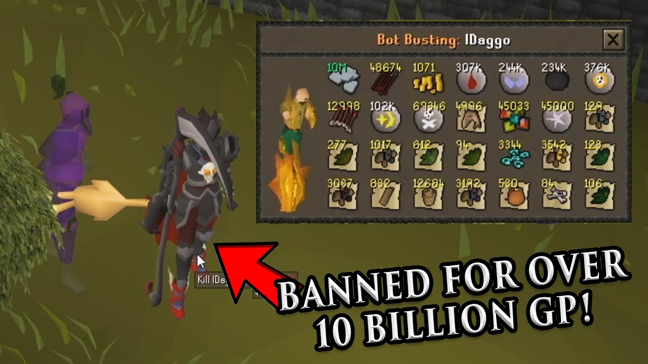 Jmods Banned This End Game Player For Botting | Bot Busting Stream ...