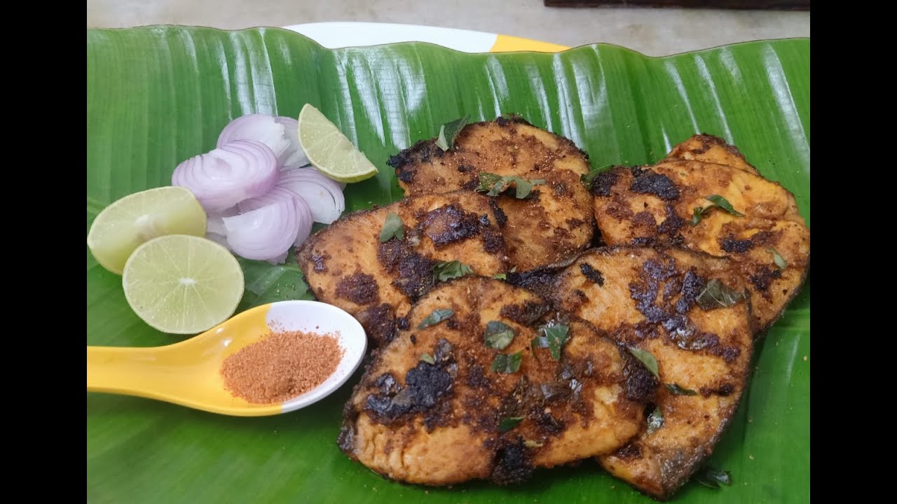 Spicy Fish Fry/ Seer Fish Fry - 17/ Also known as Neymeen, Vanjaram ...