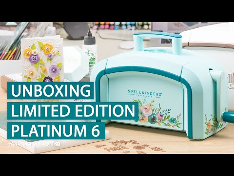 Unboxing Spellbinders Aqua Limited Edition Platinum 6 Machine - YouTube