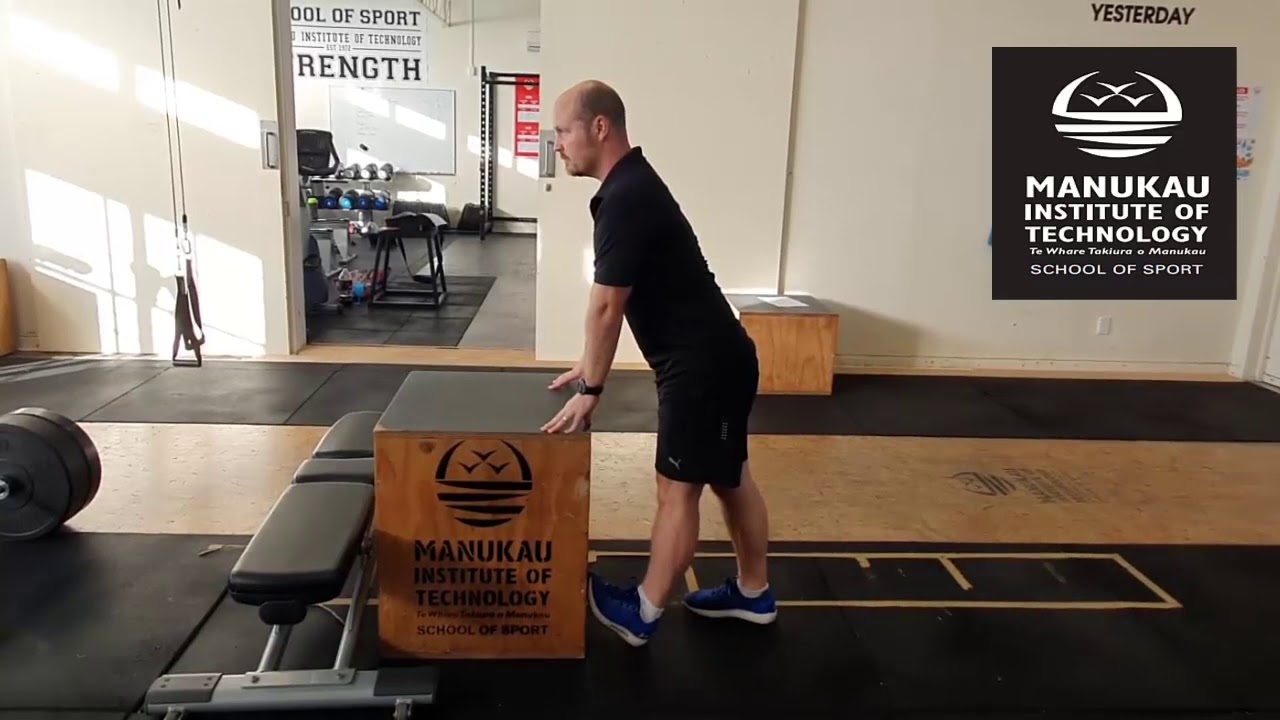 Standing Single Leg Long Calf Stretch On Wall - YouTube