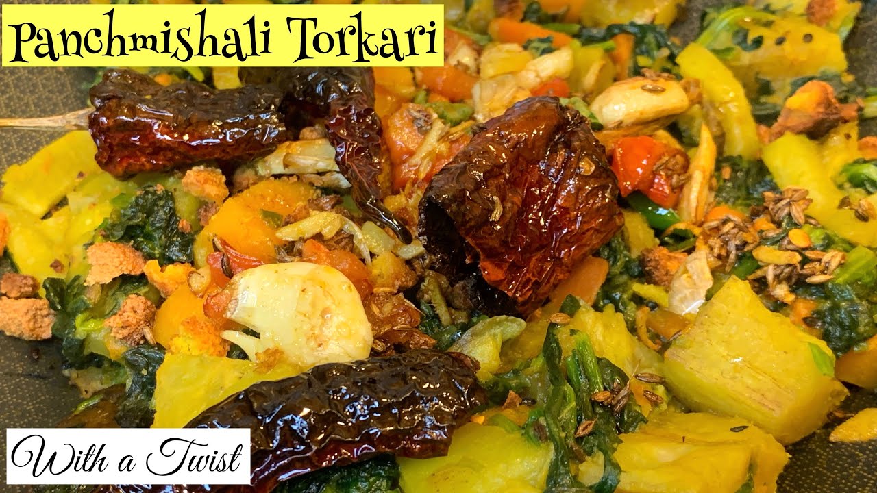 Panchmishali Torkari | How To Make Bengali Mixed Veggies | Healthy ...