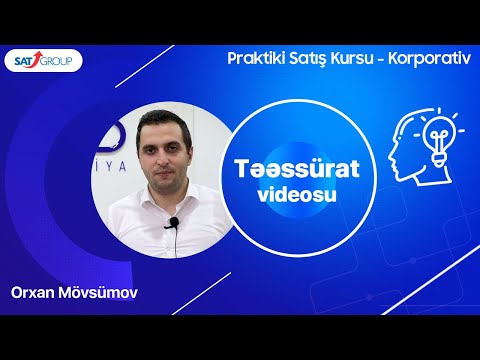 Orxan Mövsümov, Bank of Baku | Praktiki Satış kursu-Korporativ | Sat Group