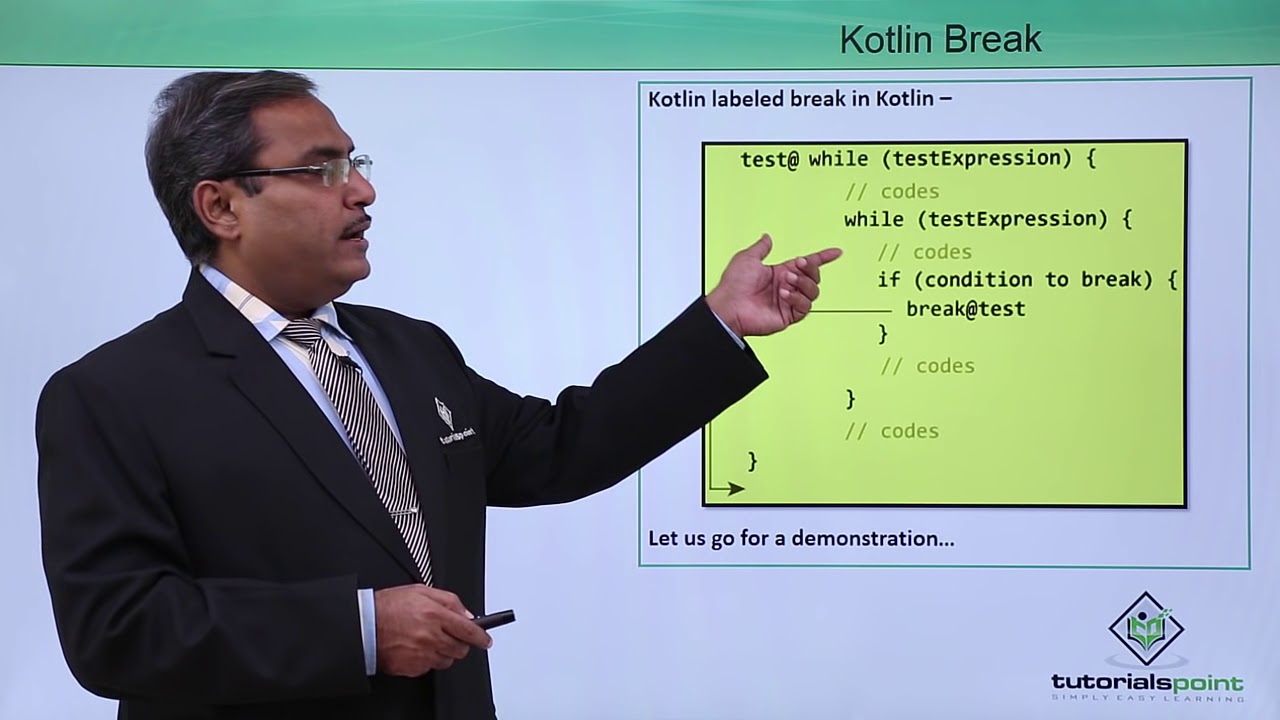 Kotlin Break Statement Youtube