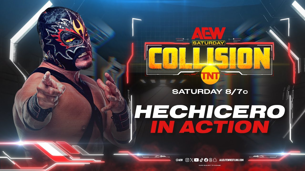 WWE 2K24 Hechicero In Action | AEW Collision 9/29/24 - YouTube