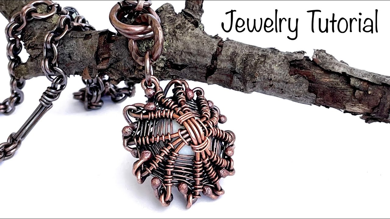 Jewelry Tutorial/Beautiful Entangled Pendant - YouTube