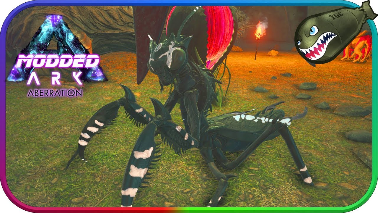 Ark: Aberration | LvL 720 Aberrant Mantis LvL 600 Roll Rat Tame, Tek ...