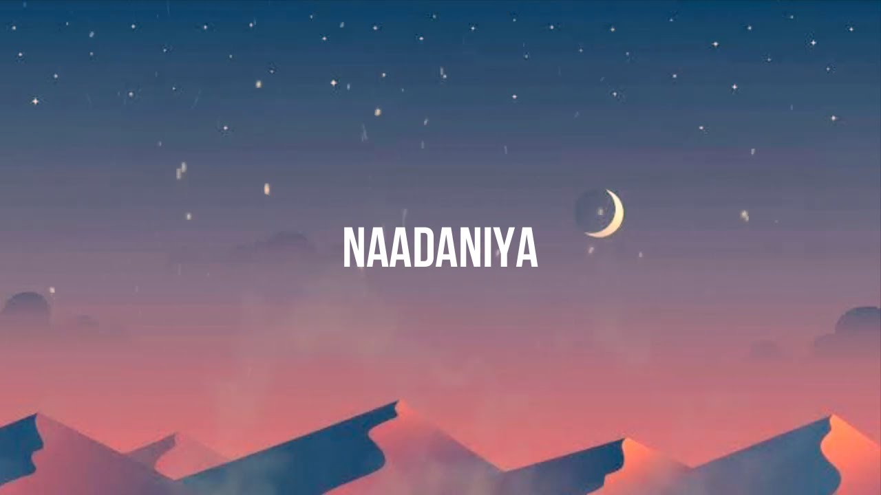 NAADANIYA | KARAOKE WITH LYRICS - YouTube
