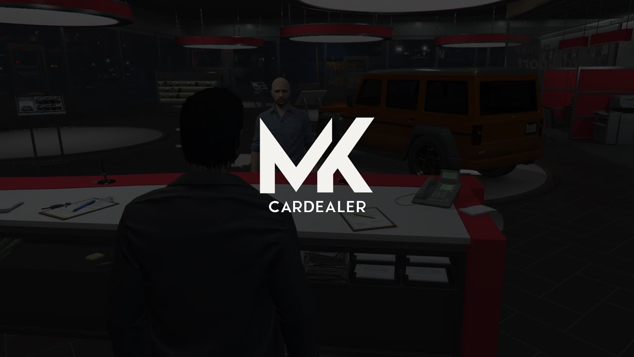CARDEALER - Showcase × MK-Services [FIVEM/ESX] - YouTube